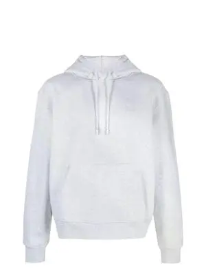 Jacquemus Embroidered Organic Cotton Hoodie - Grey