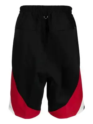 MASTERMIND WORLD Colour-block Track Shorts - Black