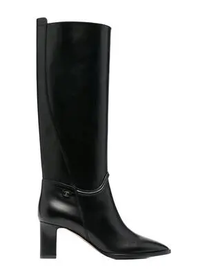 FERRAGAMO Torris Knee-length Boots - Black