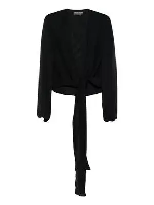 Chiara Boni La Petite Robe CHIARA BONI La Petite Robe Takao Blouse Black