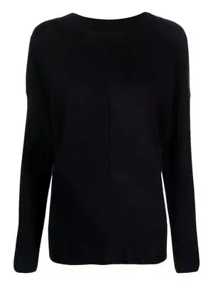 Chinti & Parker Long-sleeve Fine-knit Sweater - Blue
