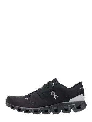 On X3 Lace-up Sneakers - Black
