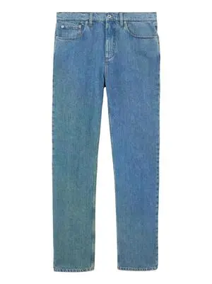 Burberry Straight-leg Denim Jeans - Blue