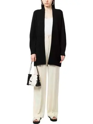 Vince Cashmere Cardigan Coat - Black