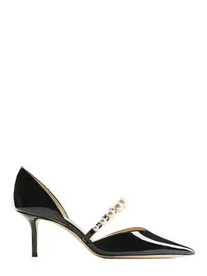 JIMMY CHOO Jimmy Choo Aurelie Pearl Embellished Pumps Black