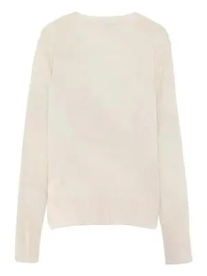 Patrizia Pepe Cashmere V-neck Sweater - Neutrals