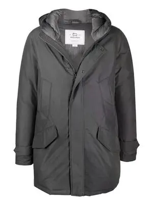 Woolrich Polar High Collar Parka - Grey