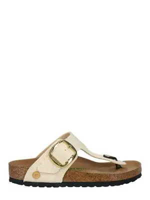 BIRKENSTOCK Gizeh Buckled Flip Flops - Neutrals