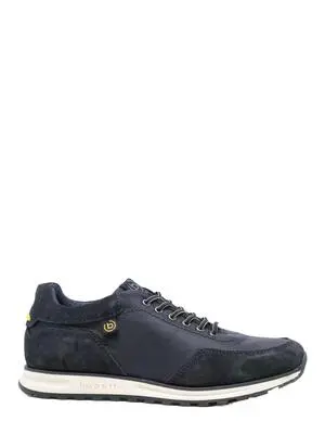 BUGATTI Panelled Low-top Sneakers - Blue
