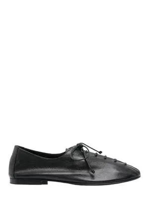 Hereu Hereu Leather Loafers Black