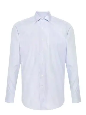 Canali Striped Shirt - Blue