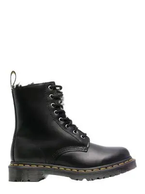 Dr. Martens 1460 Serena Originals Lace Up Ankle Boots - Black
