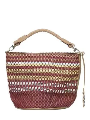 V°73 Stefanie Braided-detail Bucket Bag - Red