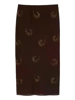 PINKO PINKO Pavese Skirt With Appliqué Detail