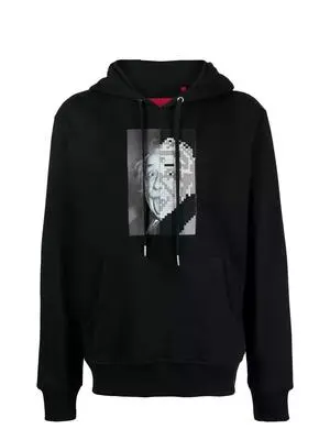 MOSTLY HEARD RARELY SEEN 8-BIT Silly Theory" Graphic Hoodie - Black