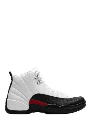 JORDAN Jordan Air 12 "Taxi" High Top Sneakers White