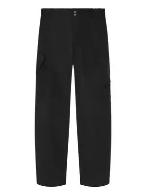 Versace Milano Stamp Tailored Trousers - Black