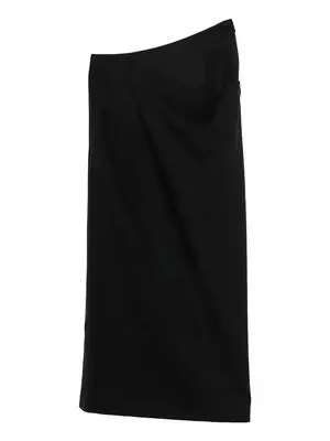 ENTIRE STUDIOS Wrap Midi Skirt - Black