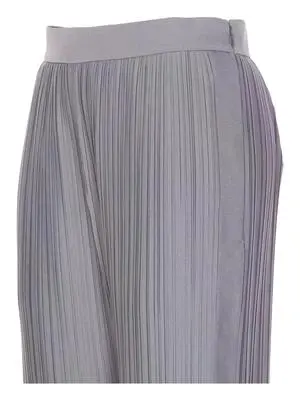 LANVIN Pleated High-waisted Trousers - Grey