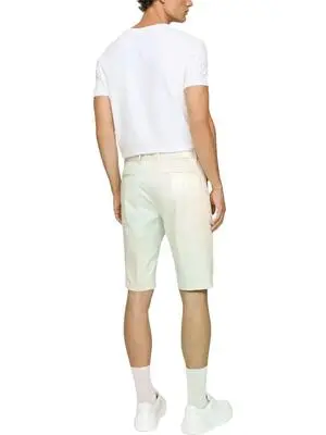 Dolce & Gabbana Stretch-cotton Bermuda Shorts - Neutrals