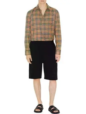 Burberry Vintage Check-pattern Cotton Shirt - Neutrals