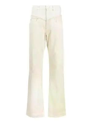 Isabel Marant Étoile Noemie Straight-leg Jeans - Neutrals