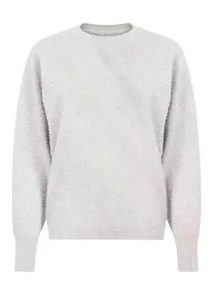 MAISON MARGIELA Maison Margiela Crew Neck Cashmere-Cotton Jumper Grey