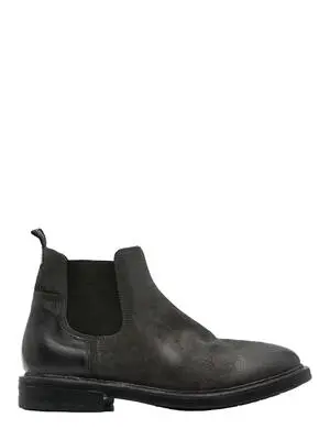 Moma Moma Suede Chelsea Boots Grey