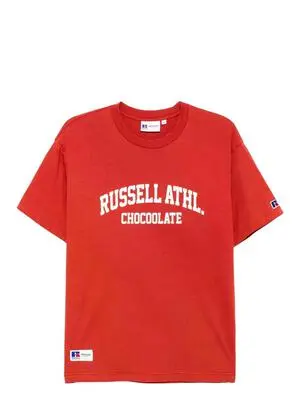 CHOCOOLATE Logo-print T-shirt Red