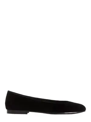 FABIANA FILIPPI Fabiana Filippi Velvet Ballerina Flats