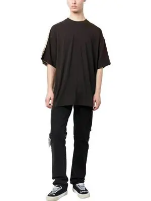 MASTERMIND WORLD Camouflage-print Wool T-shirt - Brown
