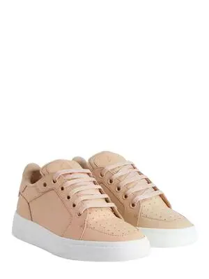 GIUSEPPE ZANOTTI Giuseppe Zanotti Calf-Leather Lace-Up Sneakers Neutrals