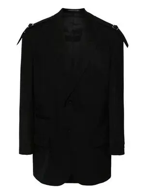 Yohji Yamamoto Wool Blazer - Black