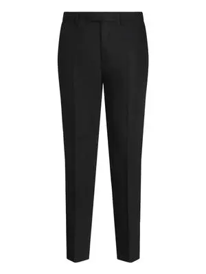 Etro Tailored Slim-cut Trousers - Black