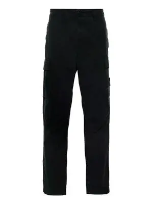 Stone Island Tapered Cargo Trousers - Blue