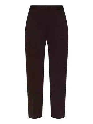 Fabiana Filippi Side Stripe Tailored Trousers - Brown