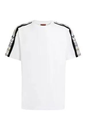 Missoni Zigzag Cotton T-shirt - White