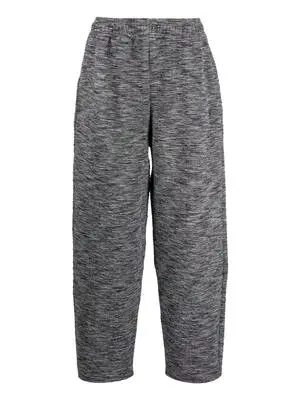 GMBH Mélange-effect Track Pants - Grey