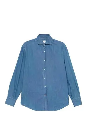 Brunello Cucinelli Denim Shirt - Blue