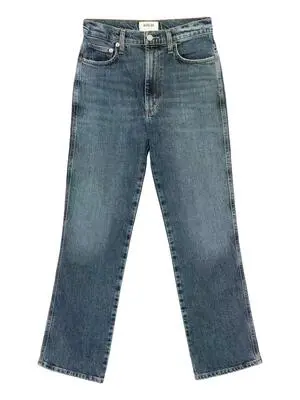 AGOLDE AGOLDE Straight-Leg Indigo Blue Jeans
