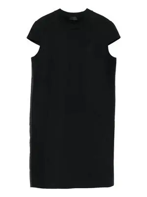 Moncler Paneled Mini Dress - Black