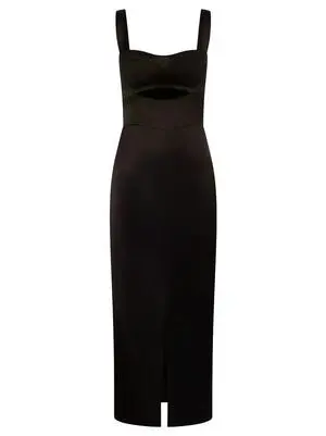NICHOLAS Gia Midi Dress - Black
