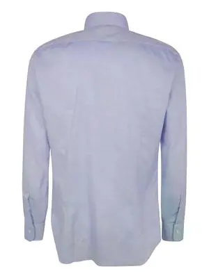 BARBA NAPOLI Cotton Shirt - Blue