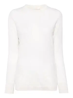 Fedeli Fine-knit Jumper - Neutrals