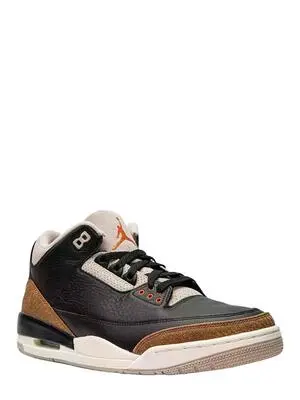JORDAN Air 3 Retro Desert Elephant Sneakers - Black