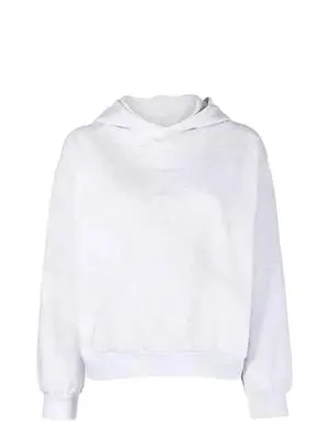 ARMARIUM Logo Patch Cotton Hoodie - Grey