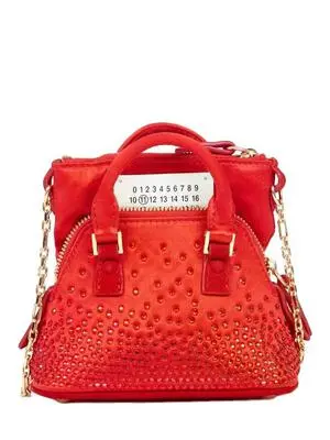 MAISON MARGIELA 5ac Cinema Inferno Baby Cross Body Bag - Red