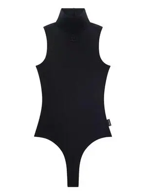 COURREGES Courrèges Techno Jersey High-Neck Bodysuit