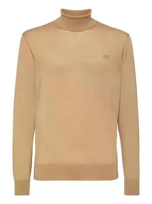 DSQUARED2 DSQUARED2 Embroidered Logo Ribbed Jumper