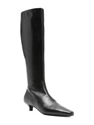 TOTEME The Slim Knee-high Boots - Black